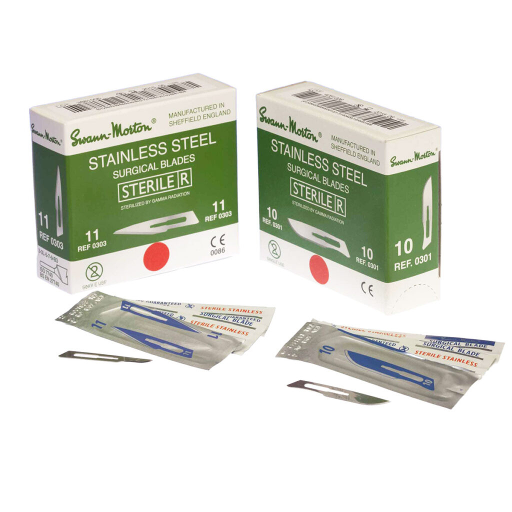 Swann-Morton Stainless Steel Blades - The Vet Store