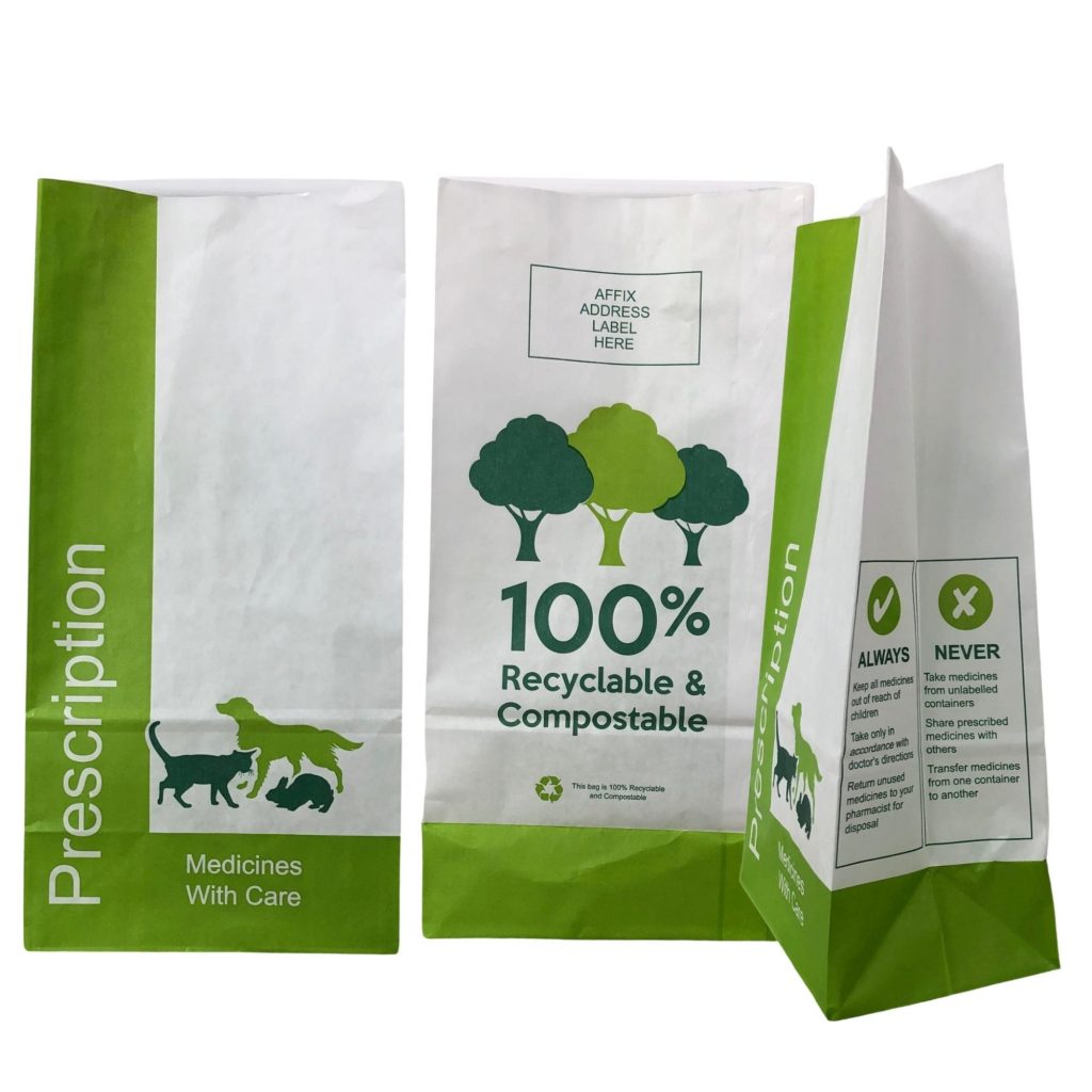 Propac Vet Paper Prescription Bags - The Vet Store