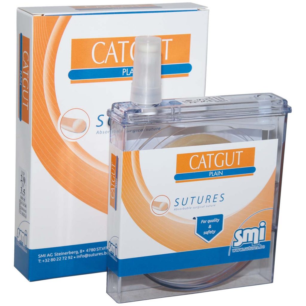 Catgut Plain Suture Cassette - Absorbable Surgical Sutures - The Vet Store