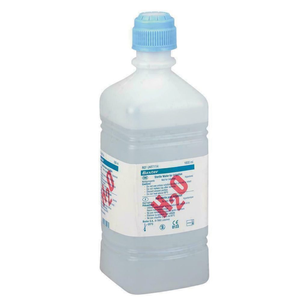 Baxter Sterile Water - 1 Litre Pour Bottle - The Vet Store